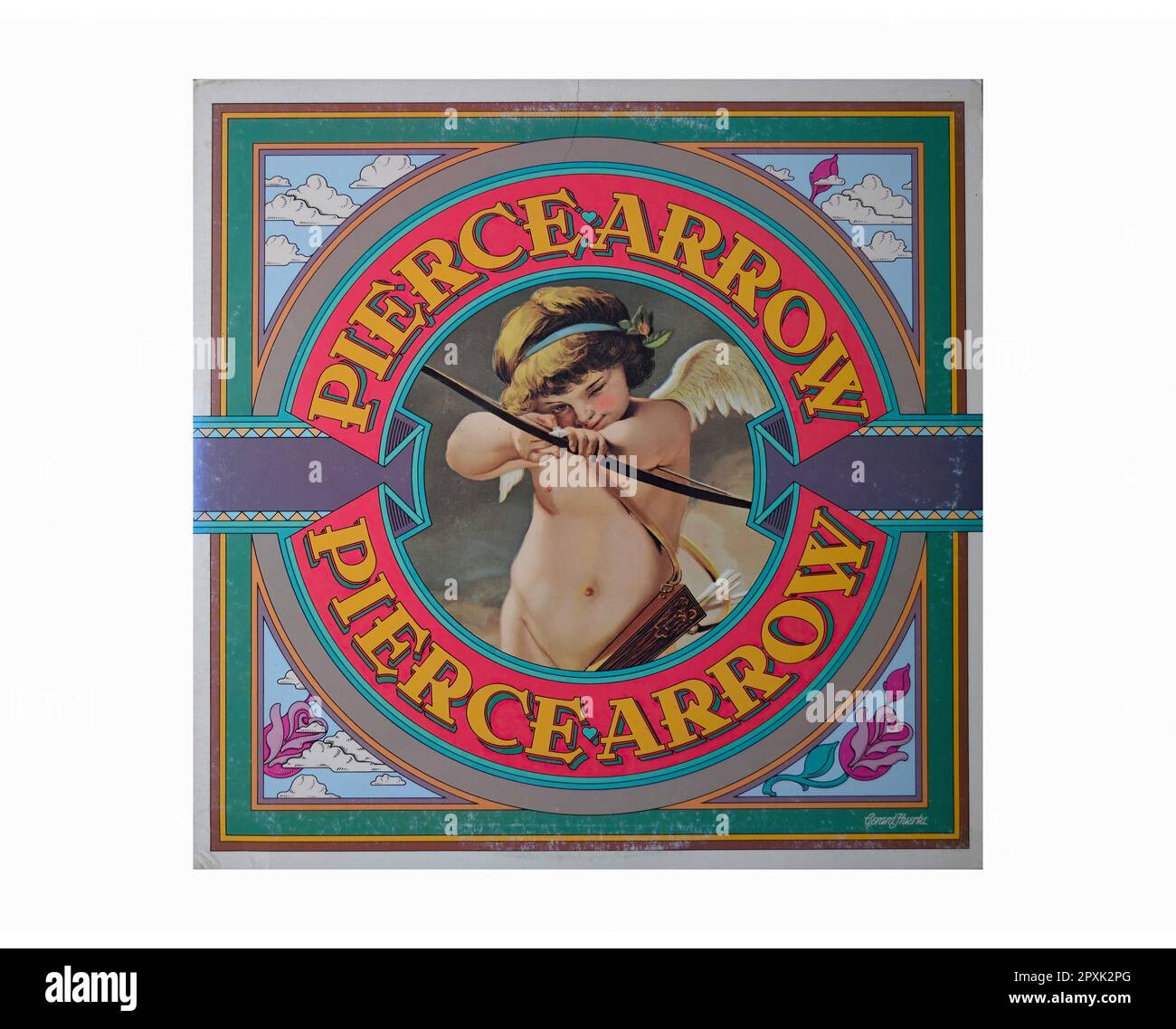 Pierce Arrow - Pierce Arrow - Vintage L.P Music Vinyl Record Stock Photo - Alamy