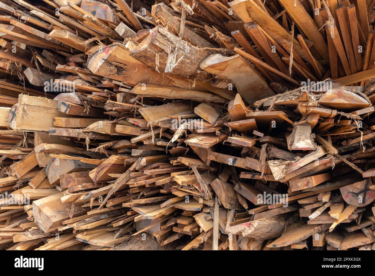 Scrap sawmill wood hi-res stock photography and images - Alamy
