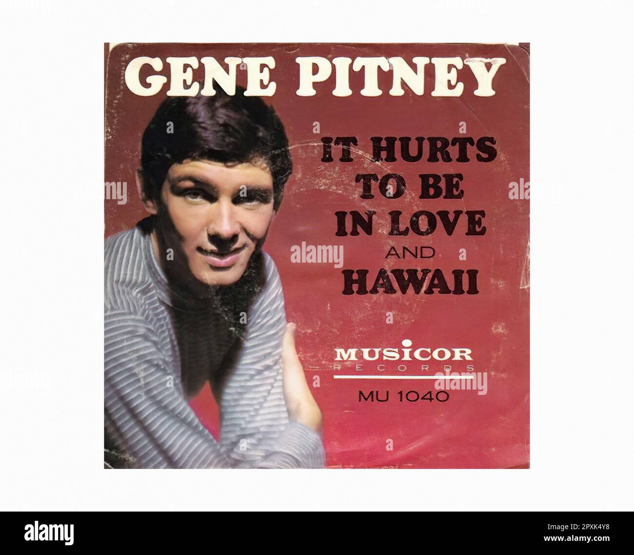 Pitney Gene - 1964 07 A - Vintage 45 R.P.M Music Vinyl Record Stock ...