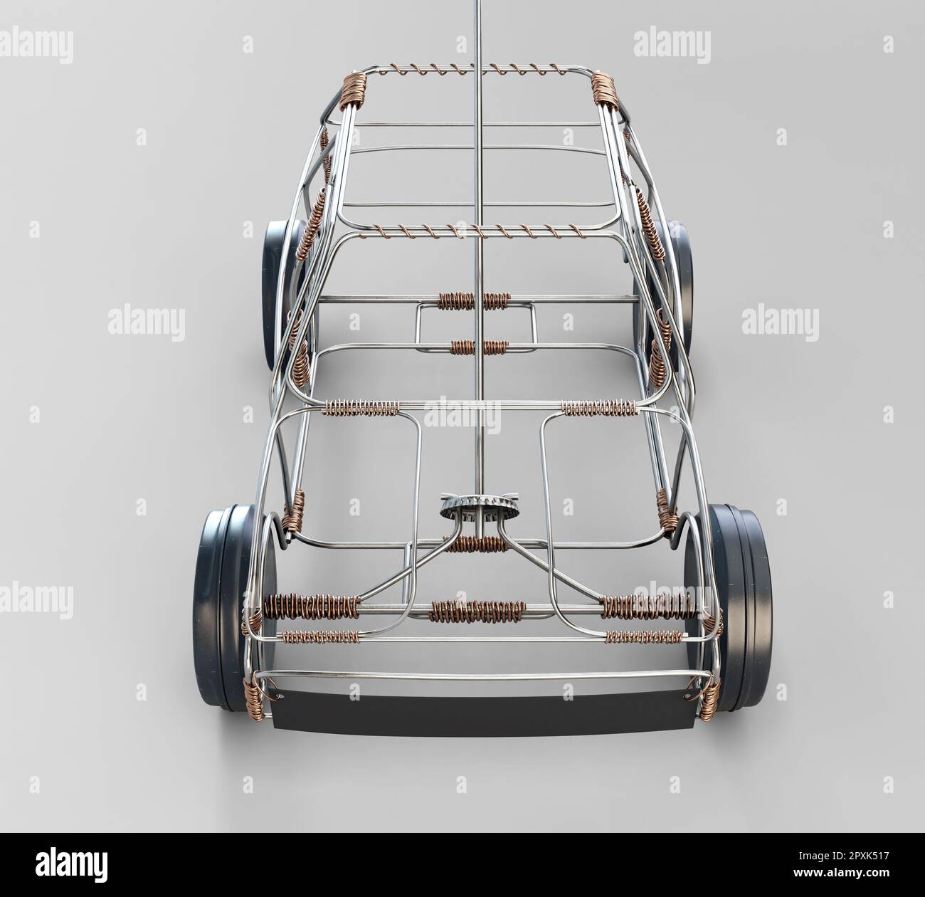 A traditional south african handmade wire toy car made out of metal and ...