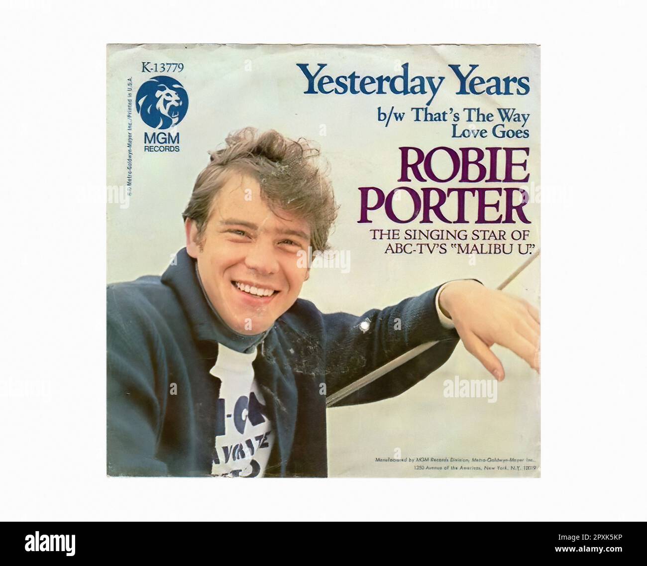 Porter Robbie - 1967 08 B - Vintage 45 R.P.M Music Vinyl Record Stock ...