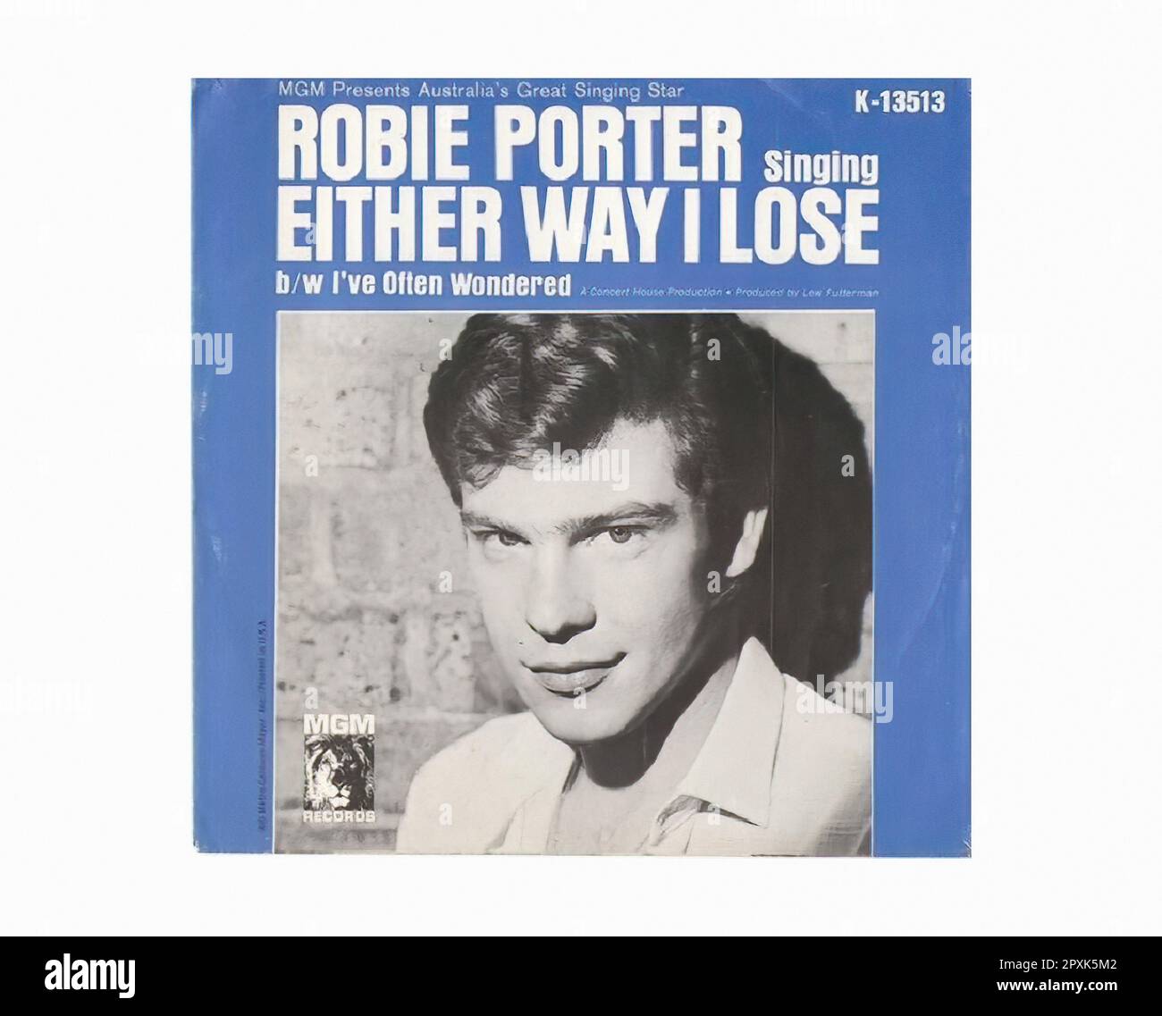 Porter Robbie - 1966 05 A - Vintage 45 R.P.M Music Vinyl Record Stock ...
