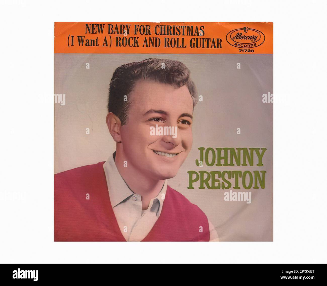 Preston Johnny - 1960 011 A - Vintage 45 R.P.M Music Vinyl Record Stock ...