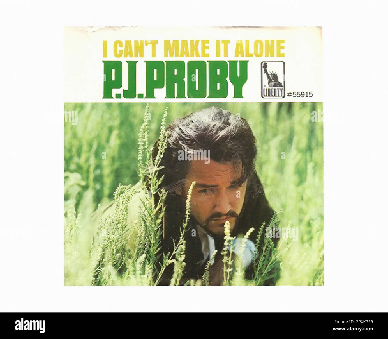 Proby Pj - 1966 10 A - Vintage 45 R.P.M Music Vinyl Record Stock Photo ...