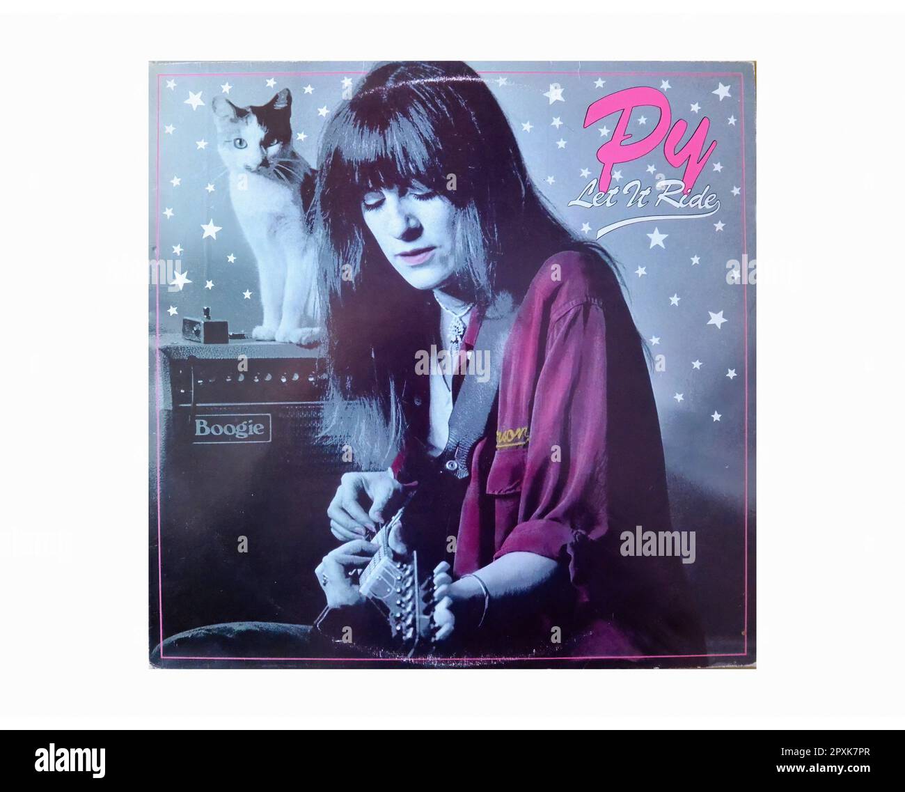 Py Bäckman - Let It Ride - Vintage L.P Music Vinyl Record Stock Photo ...