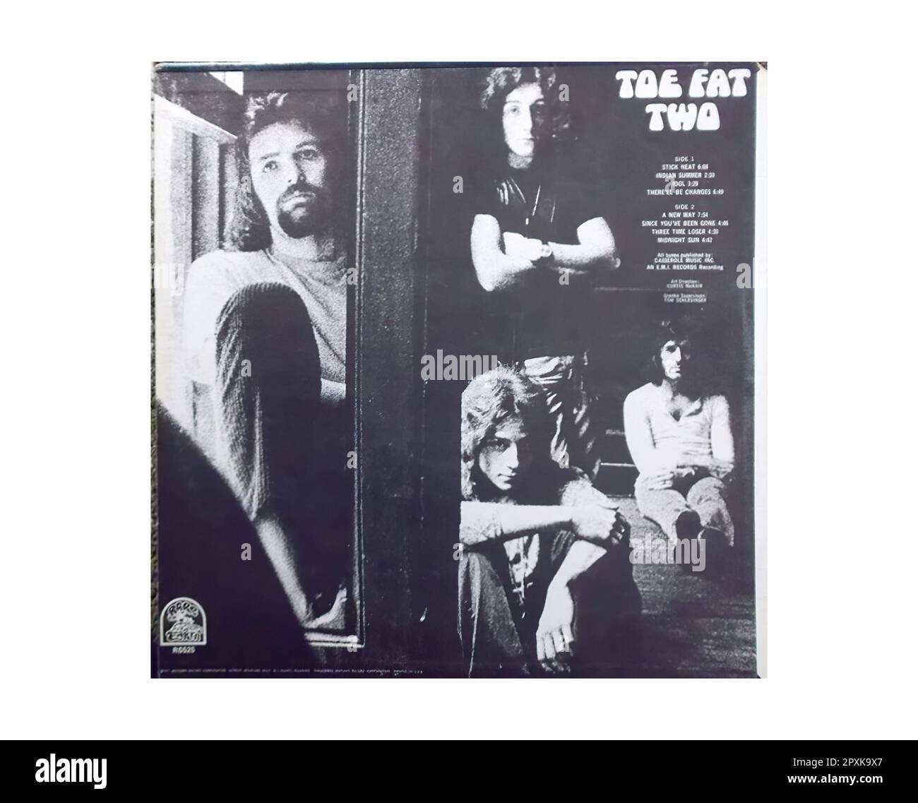 Rare Earth 525 - Toe Fat C2 - Vintage Vinyl Record Sleeve Stock Photo ...