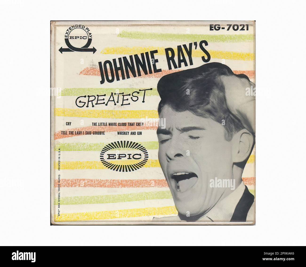 Ray Johnnie - 1954 01 A - Vintage 45 R.P.M Music Vinyl Record Stock ...