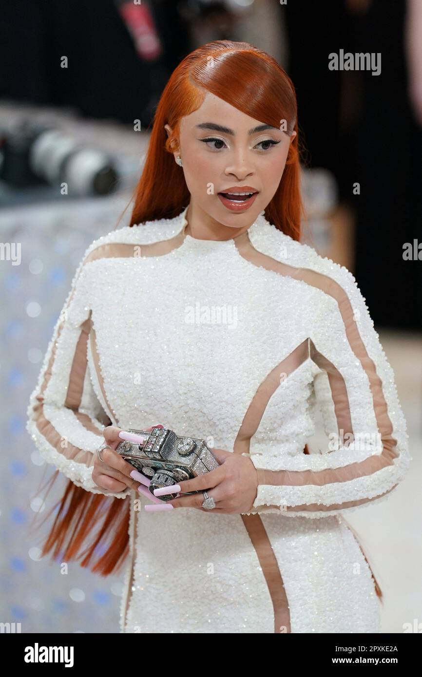 New York, NY, USA. 1st May, 2023. Ice Spice at arrivals for Karl ...