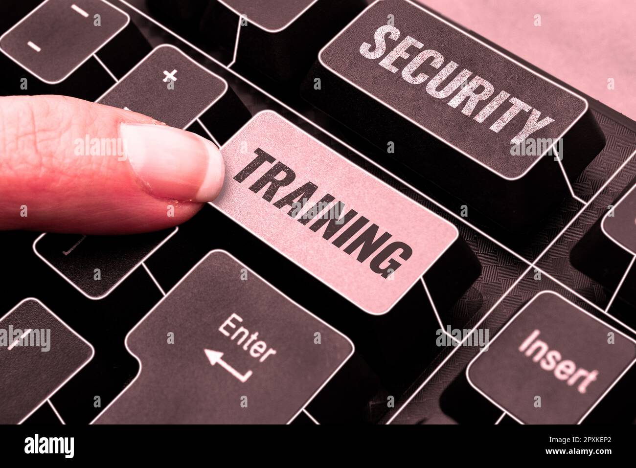 Conceptual caption Security Training, Word for providing security ...