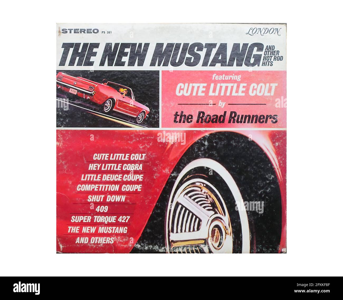 Road Runners - London 381 - Mustang C1 - Vintage Vinyl Record Sleeve ...