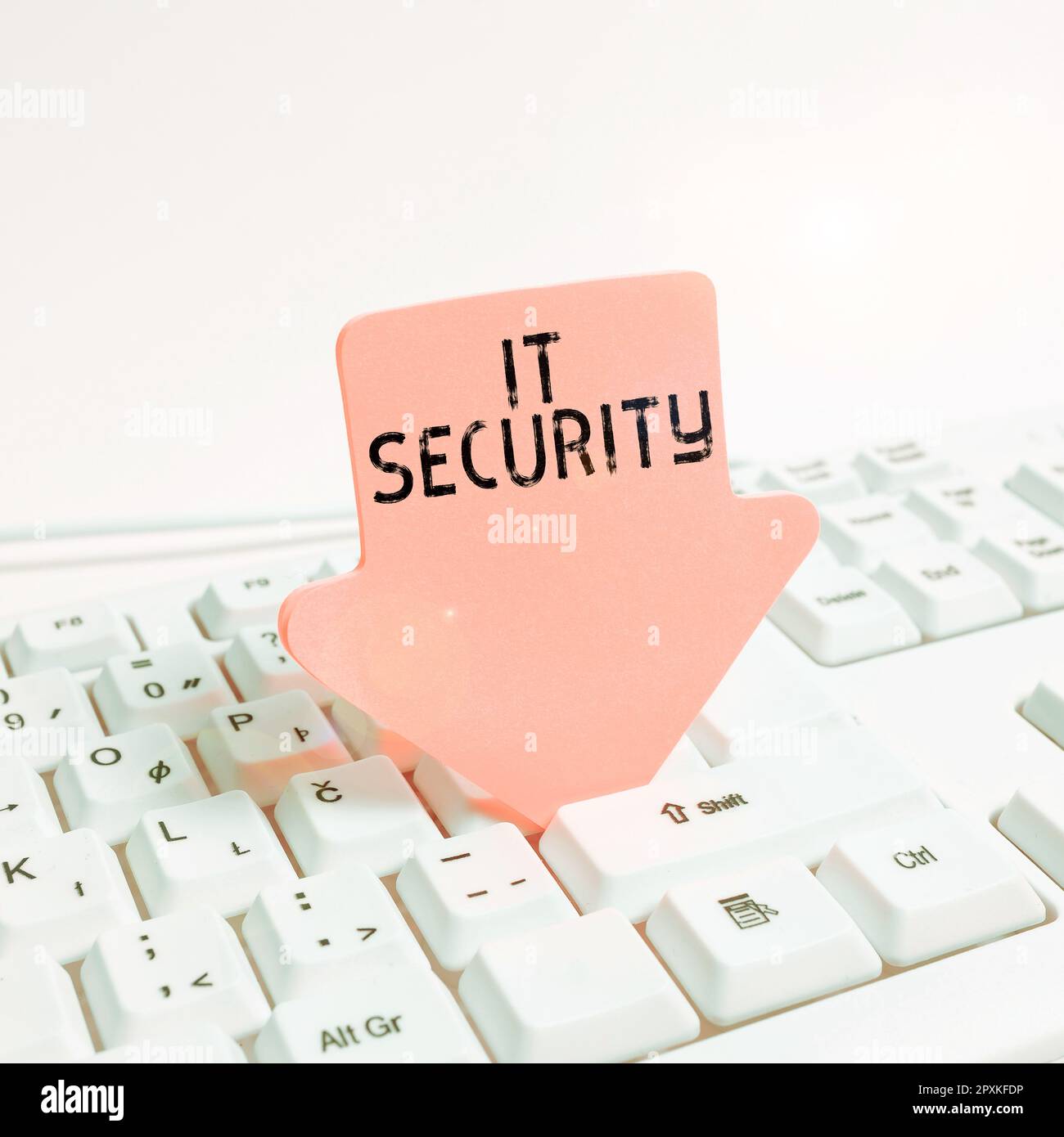 Conceptual display It Security, Business concept Protection of internet ...