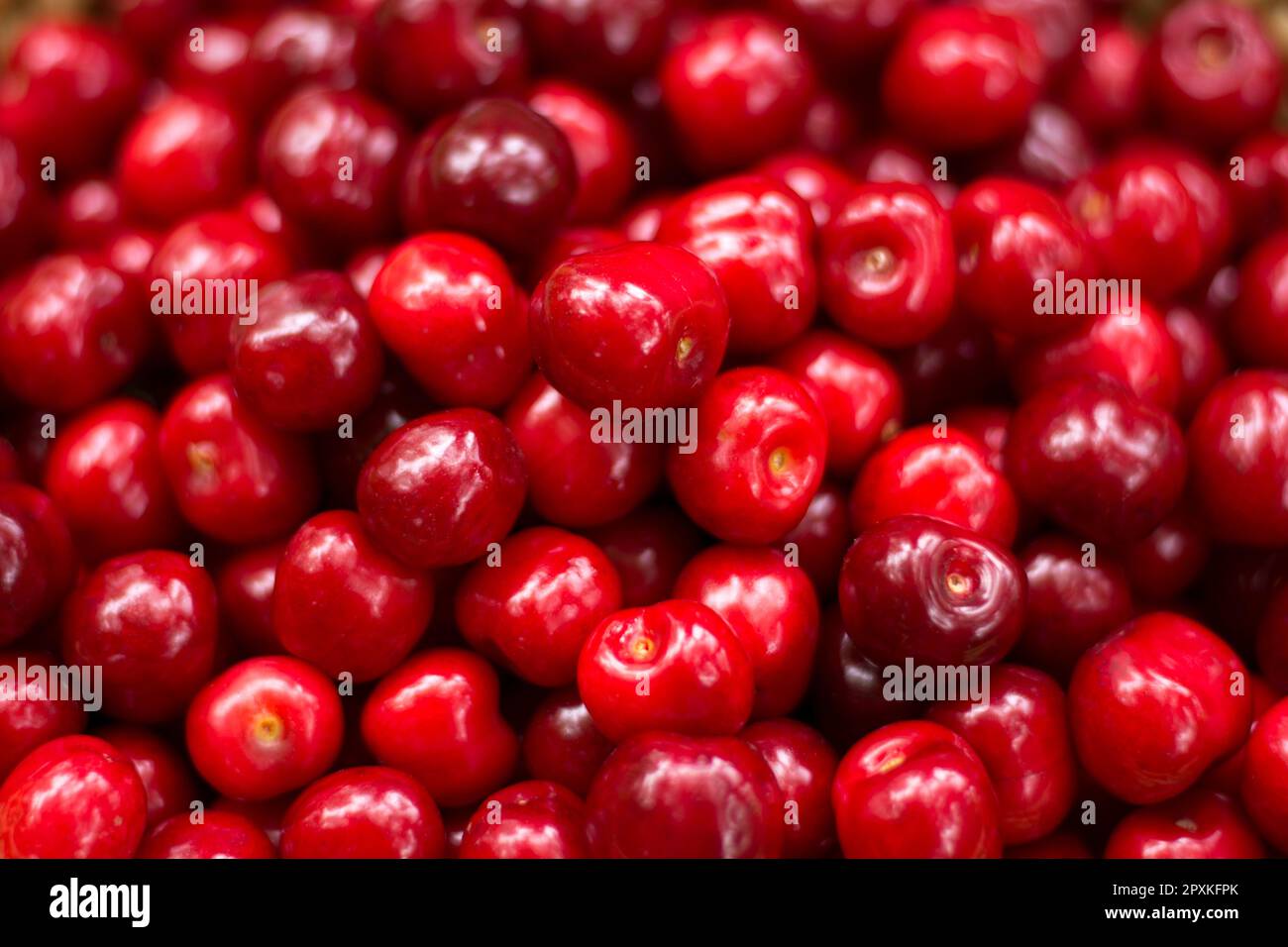 cherry texture at close up Stock Photo - Alamy