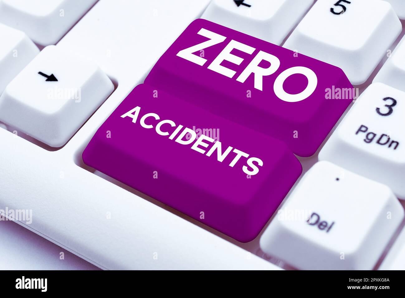 Writing displaying text Zero Accidents, Business concept important ...