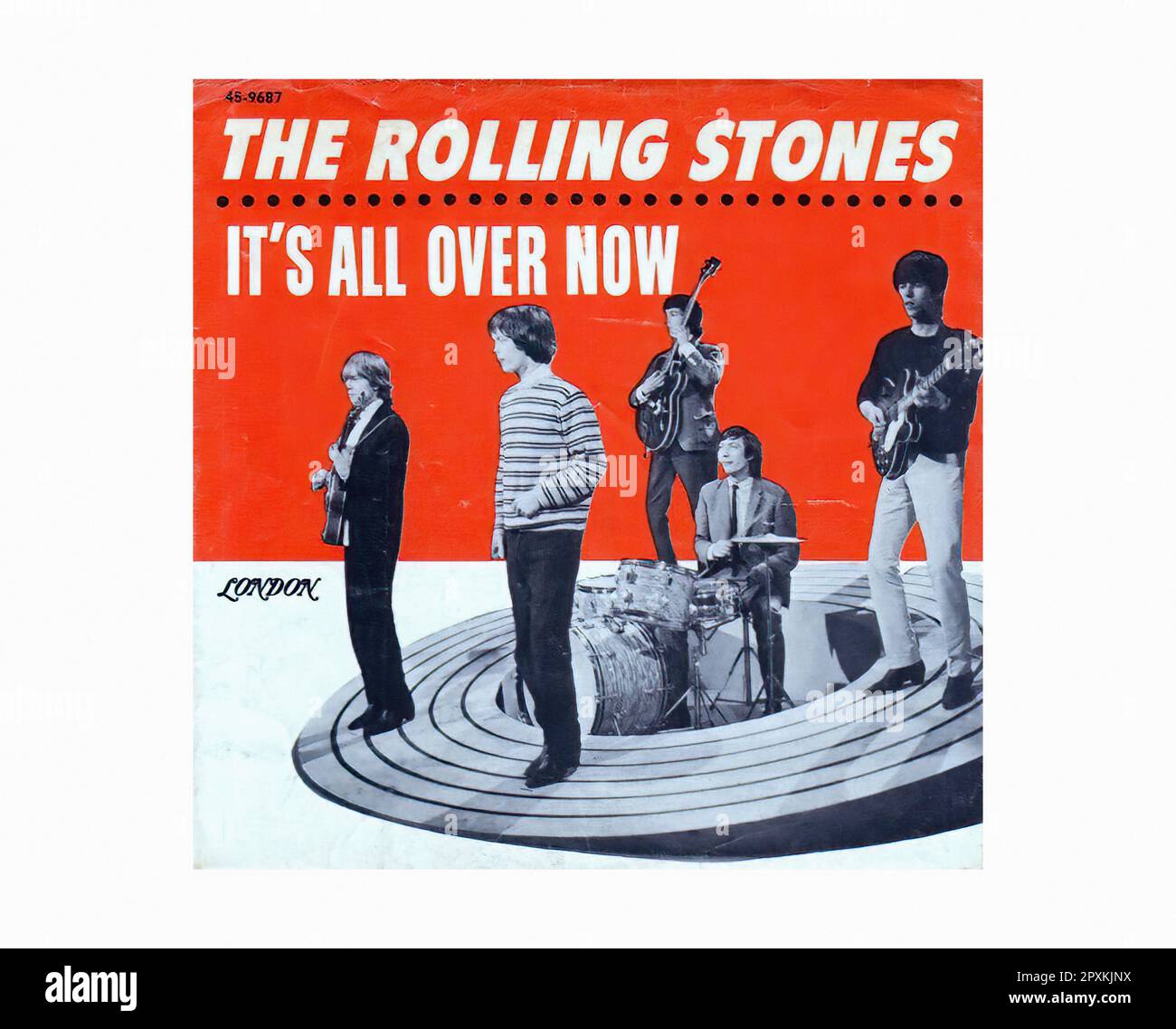 Rolling Stones - 1964 07 A - Vintage 45 R.P.M Music Vinyl Record Stock ...