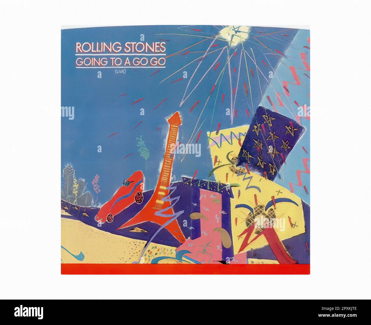 Rolling Stones - 1982 06 A - Vintage 45 R.P.M Music Vinyl Record Stock ...