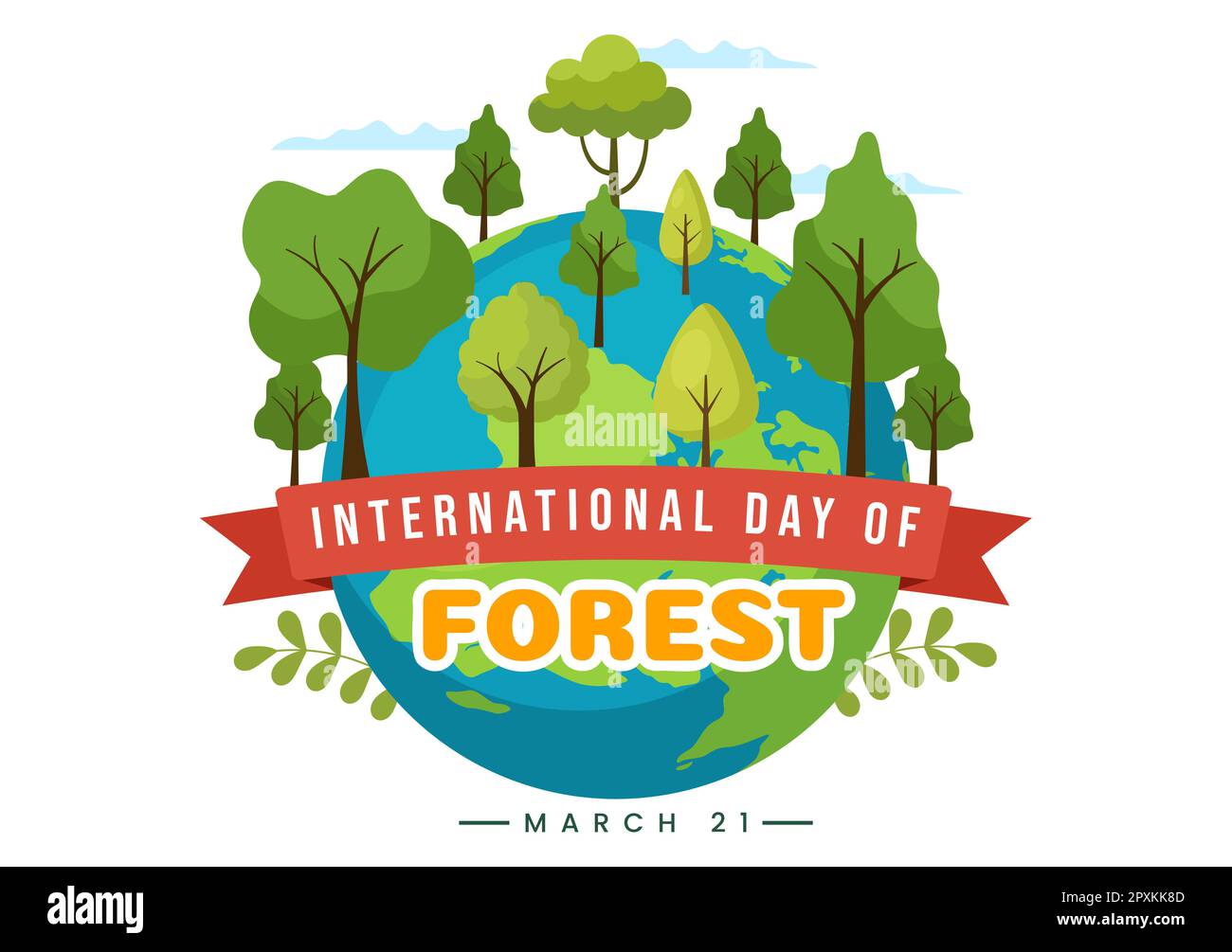 World forestry day on March 21st Illustration to Educate, Love and ...