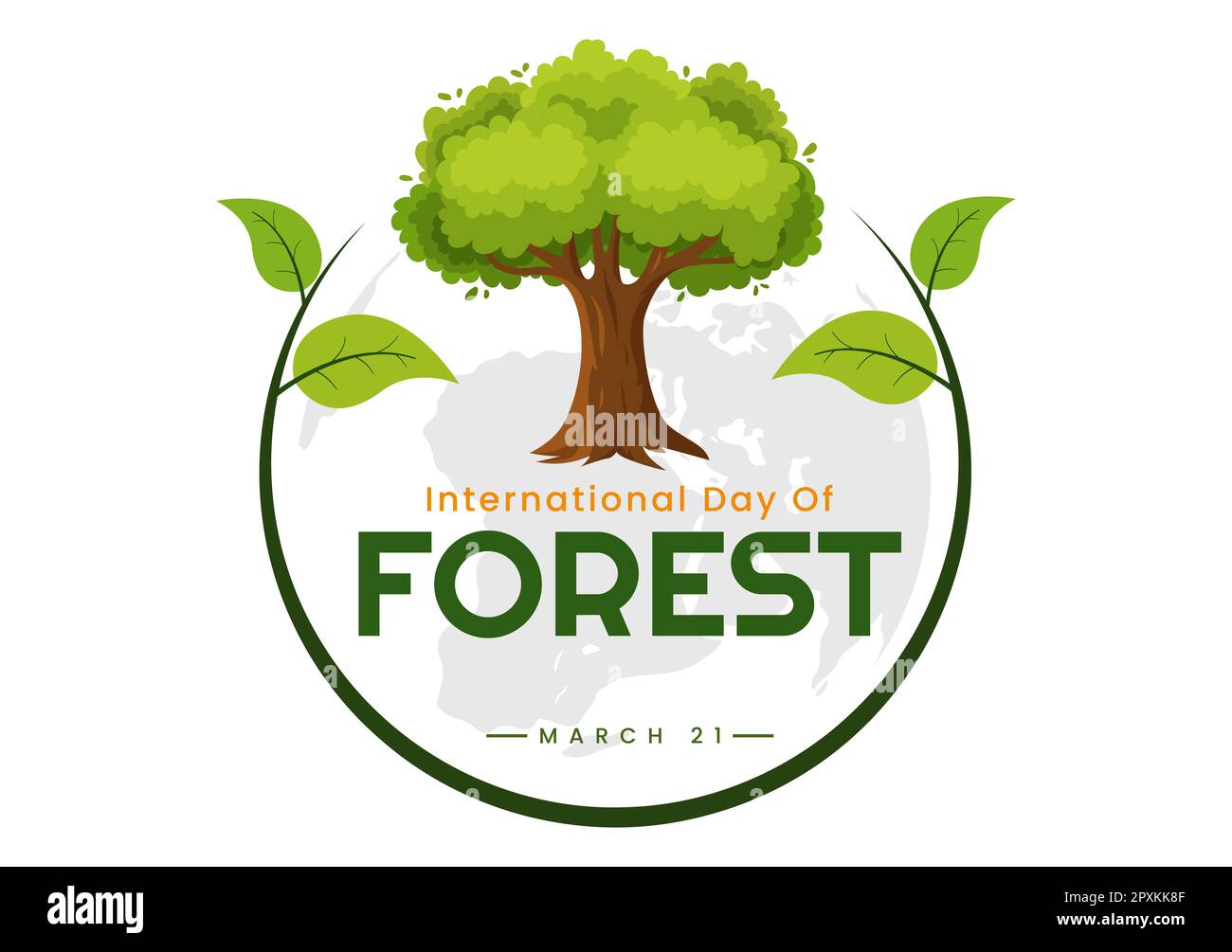 World forestry day on March 21st Illustration to Educate, Love and ...