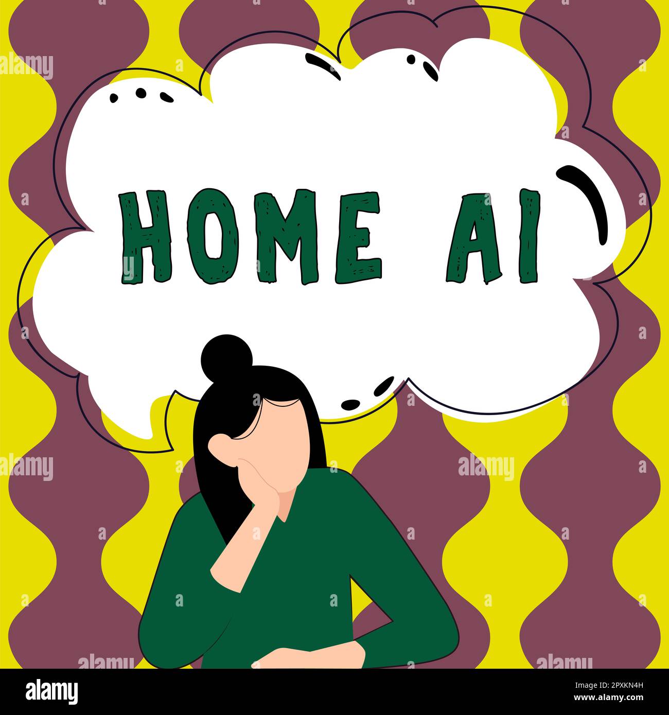 Conceptual Display Home Ai Business Approach Home Solution That Enables Automating The Bulk Of