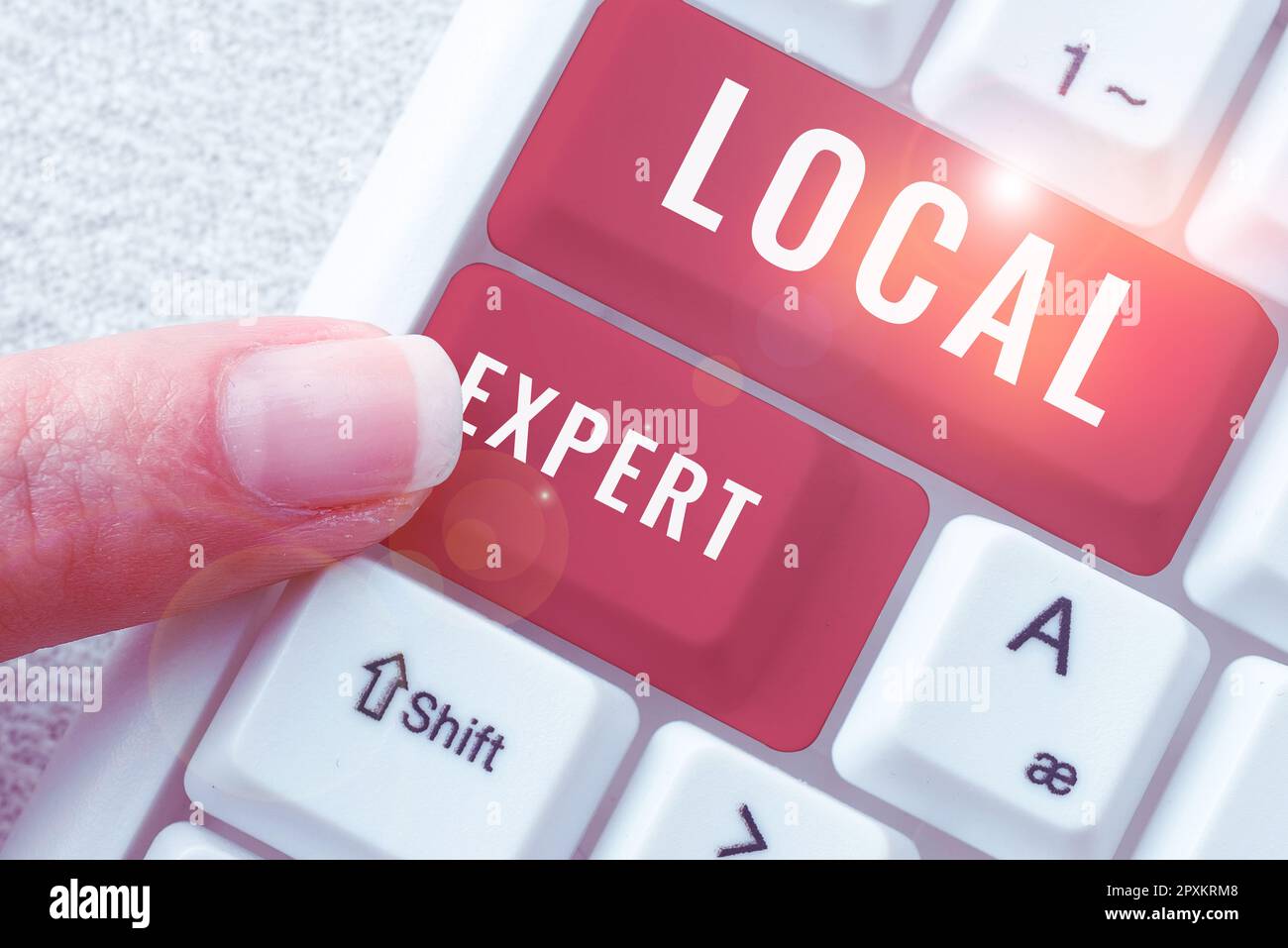 Inspiration showing sign Local Expert, Business overview offers ...