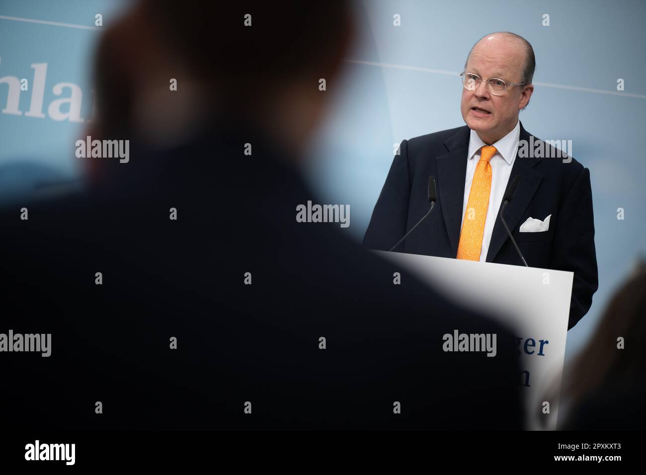 Ingelheim, Germany. 02nd May, 2023. Hubertus von Baumbach, Chairman of ...