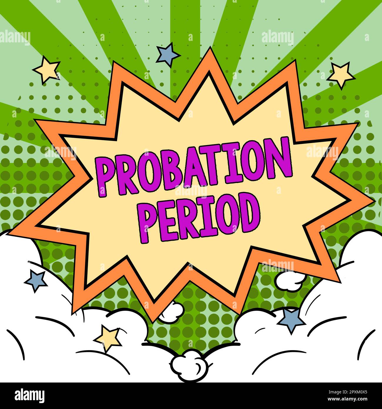 Conceptual display Probation Period, Conceptual photo focused and ... Conceptual display Probation Period, Conceptual photo focused and ...