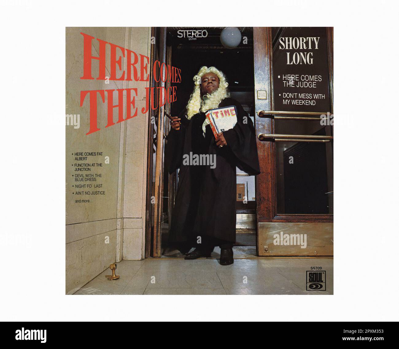 Shorty Long - Here Comes The Judge [1968] - Vintage Vinyl Record Sleeve ...