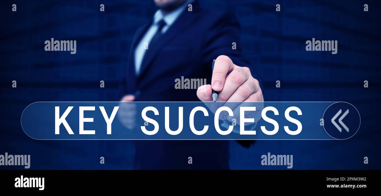 Writing displaying text Key Success, Business concept main measure of ... Writing displaying text Key Success, Business concept main measure of ...