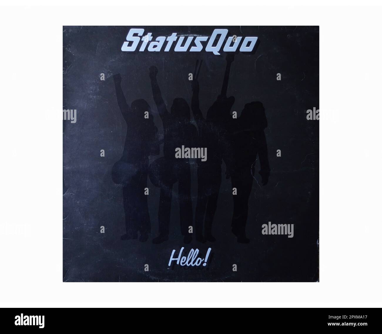Status Quo - Hello - Vintage L.P Music Vinyl Record Stock Photo - Alamy