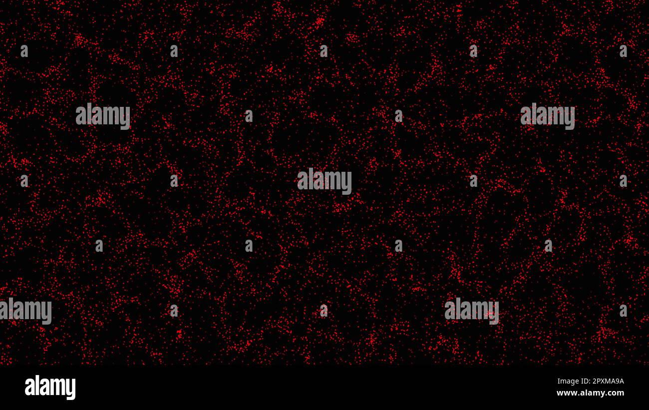 Red dots abstract background isolated on black. Blaze fire flame ...