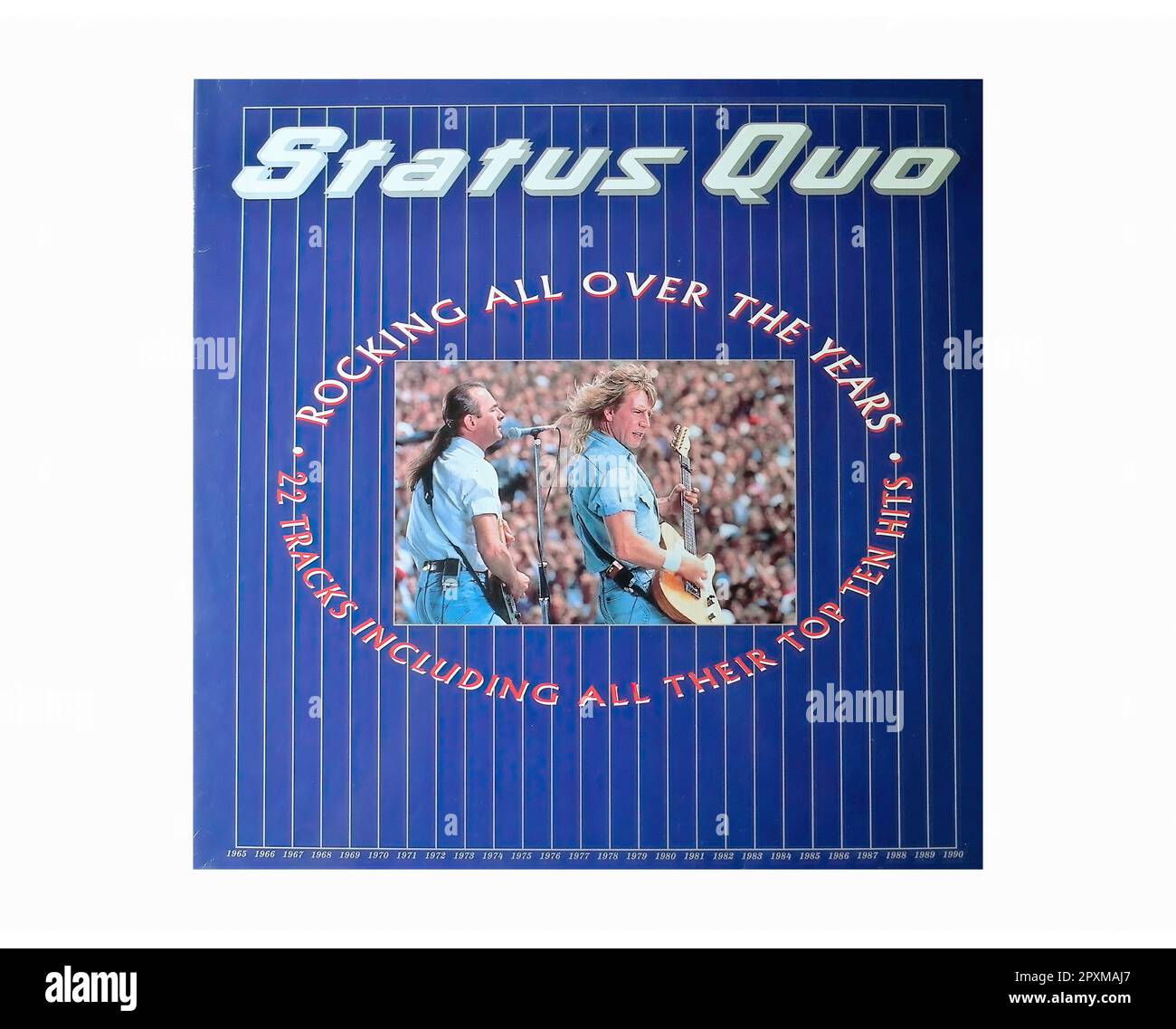 Status Quo - Rocking All Over The Years - Vintage L.P Music Vinyl ...