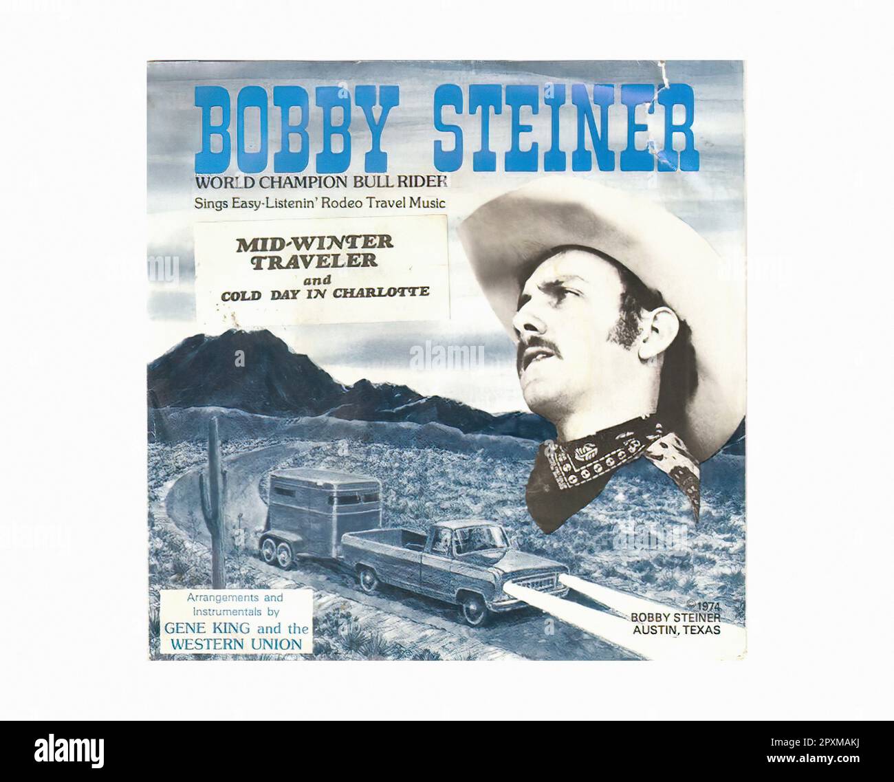 Steiner Bobby - 1974 A - Vintage 45 R.P.M Music Vinyl Record Stock ...