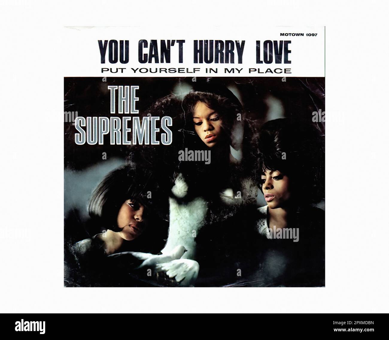 Supremes - 1966 07 A - Vintage 45 R.P.M Music Vinyl Record Stock Photo ...