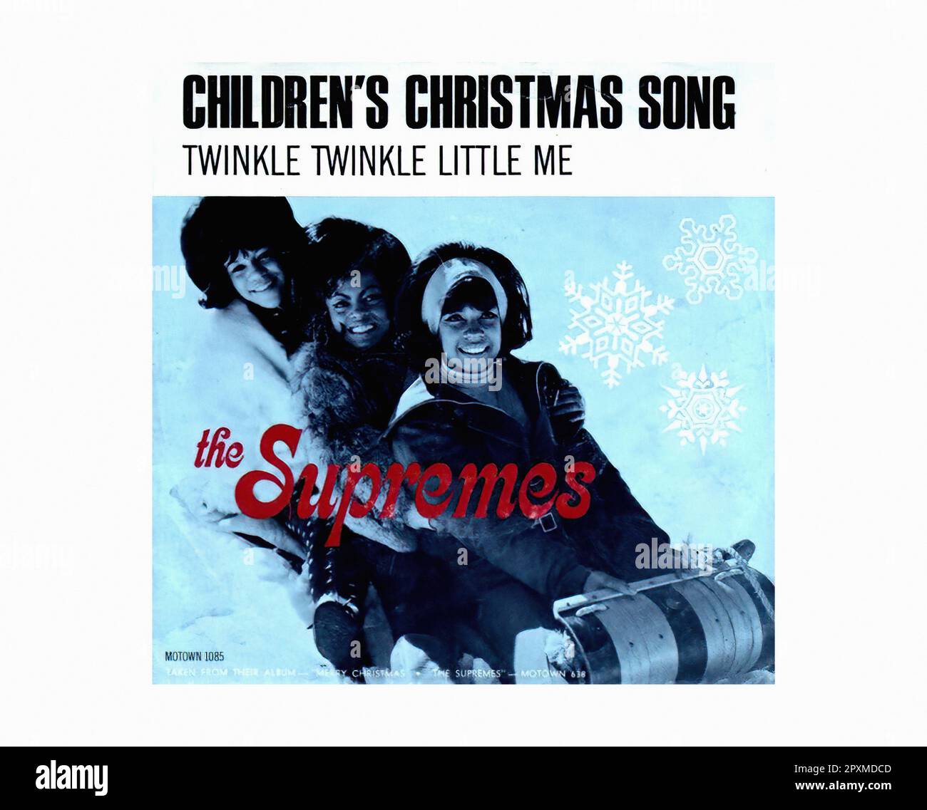 Supremes - 1965 11 A - Vintage 45 R.P.M Music Vinyl Record Stock Photo ...