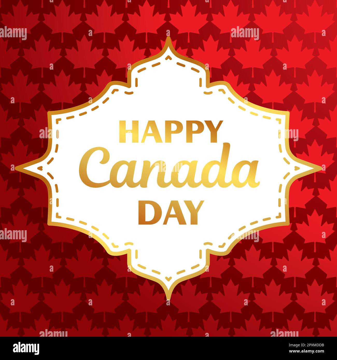Happy Canada Day Stock Vector Image & Art - Alamy