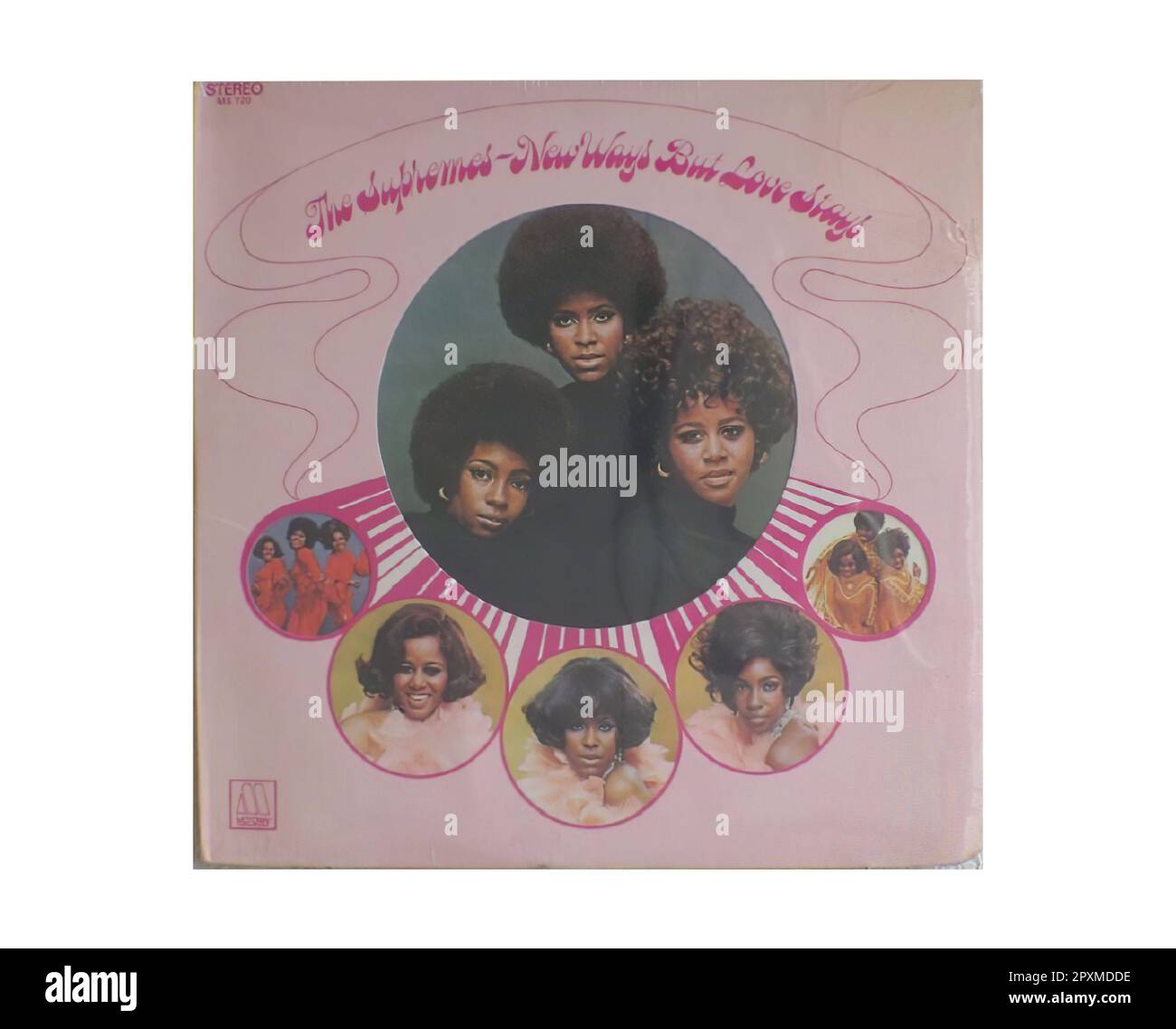 Supremes - Motown 02 - Vintage Vinyl Record Sleeve Stock Photo - Alamy