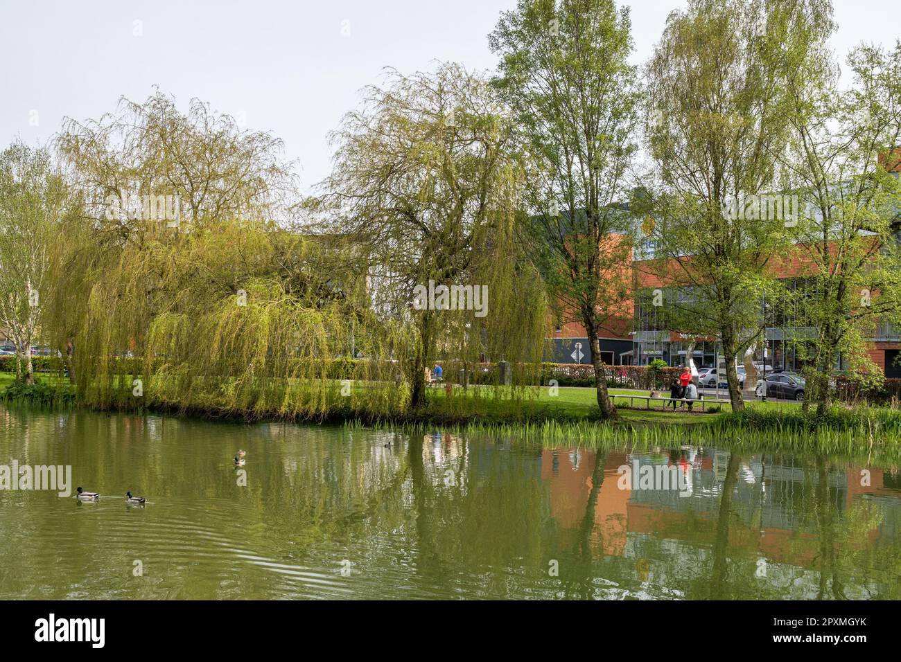 Monaghan, Ireland. 2nd May, 2023. People made the most of the warm and ...