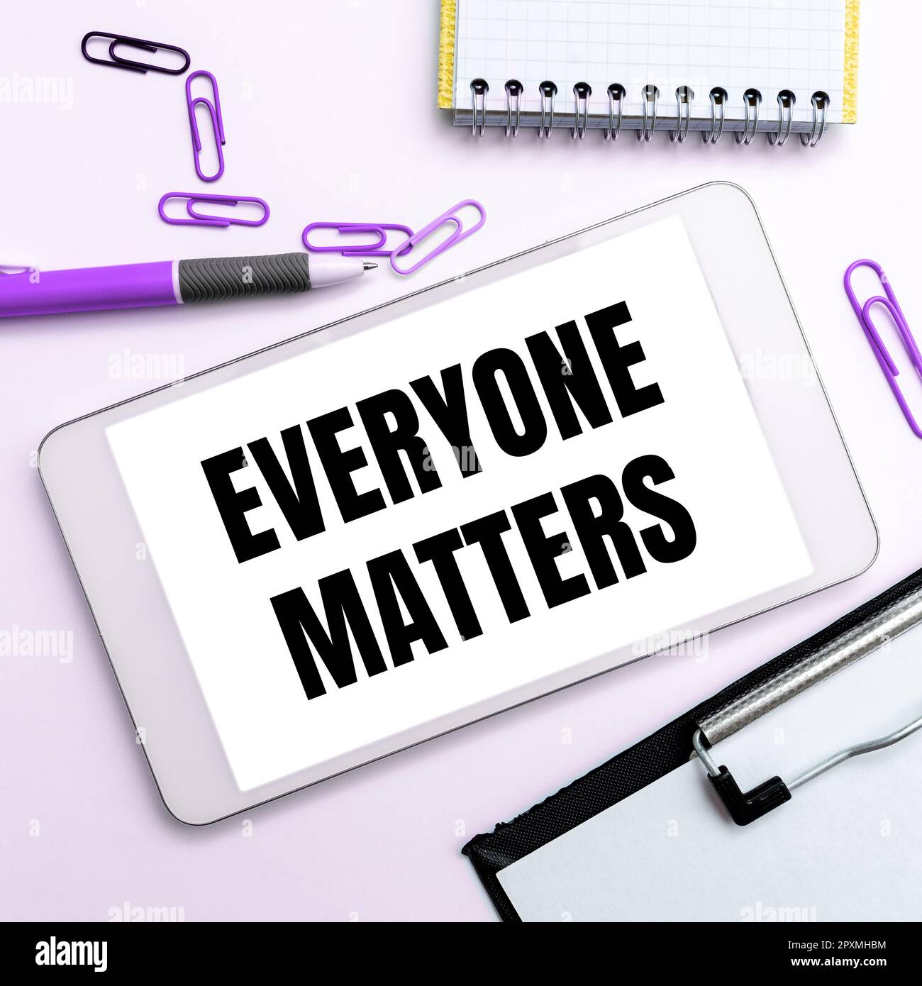 Conceptual display Everyone Matters, Word Written on all the people ... Conceptual display Everyone Matters, Word Written on all the people ...
