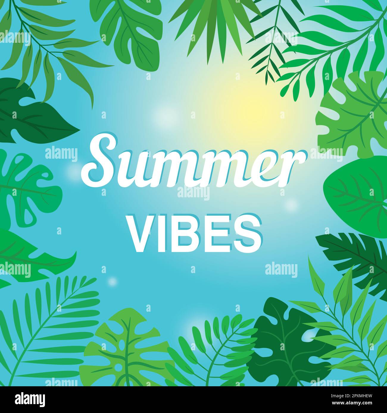 Beautiful vibes Stock Vector Images - Alamy