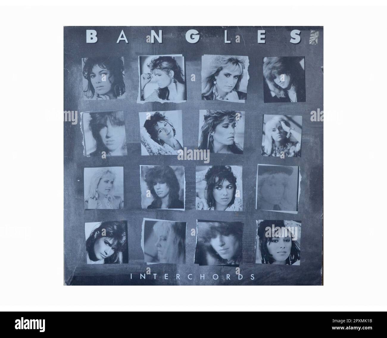 The Bangles - Interchords - Vintage L.P Music Vinyl Record Stock Photo ...