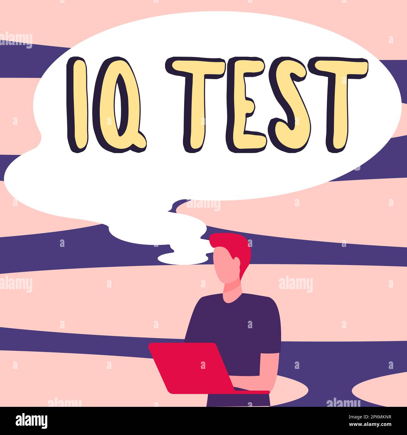 Text sign showing Iq Test, Business idea attempt to measure your ...