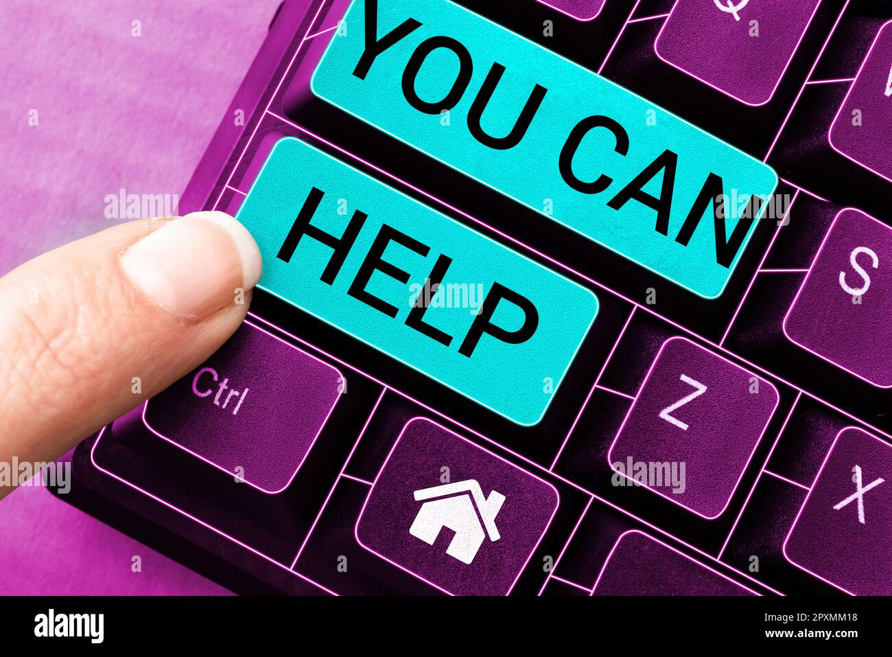 Sign displaying You Can Help, Business overview be a volunteer helping ...