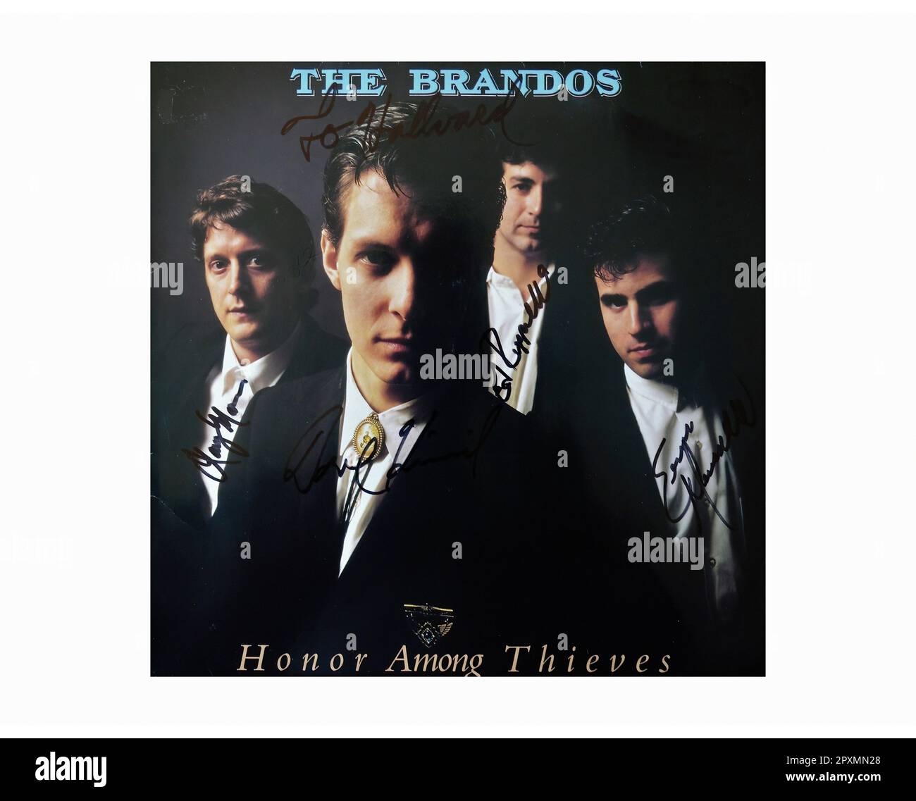 The Brandos - Honour Among Thieves - Vintage L.P Music Vinyl Record ...
