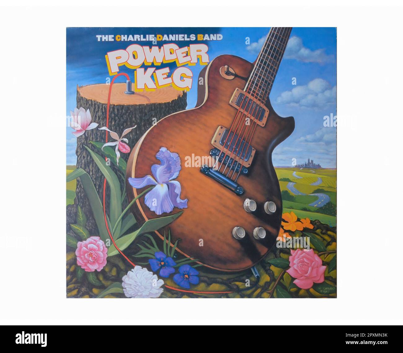 The Charlie Daniels Band - Powder Keg - Vintage L.P Music Vinyl Record ...