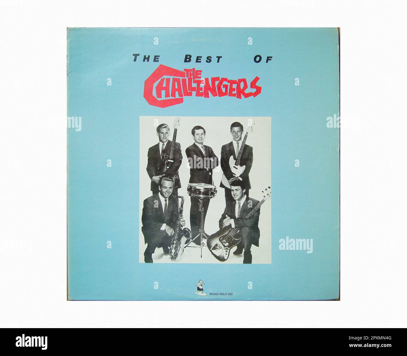 The Challengers - The Best Of - Vintage Vinyl Record Sleeve Stock Photo ...