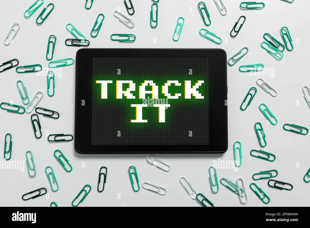 Inspiration showing sign Track It, Business approach term used to ...