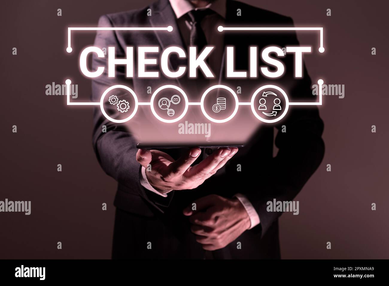 Text showing inspiration Check List, Business concept Items required ...