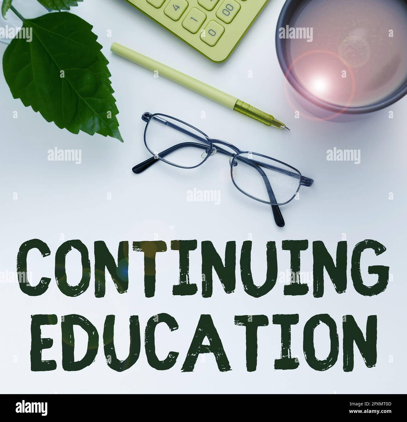 Writing displaying text Continuing Education, Internet Concept ...