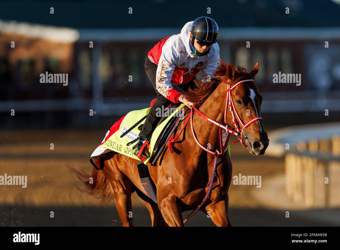 May 2, 2023, Louisville, KY, USA: Continuar prepares for the Kentucky ...