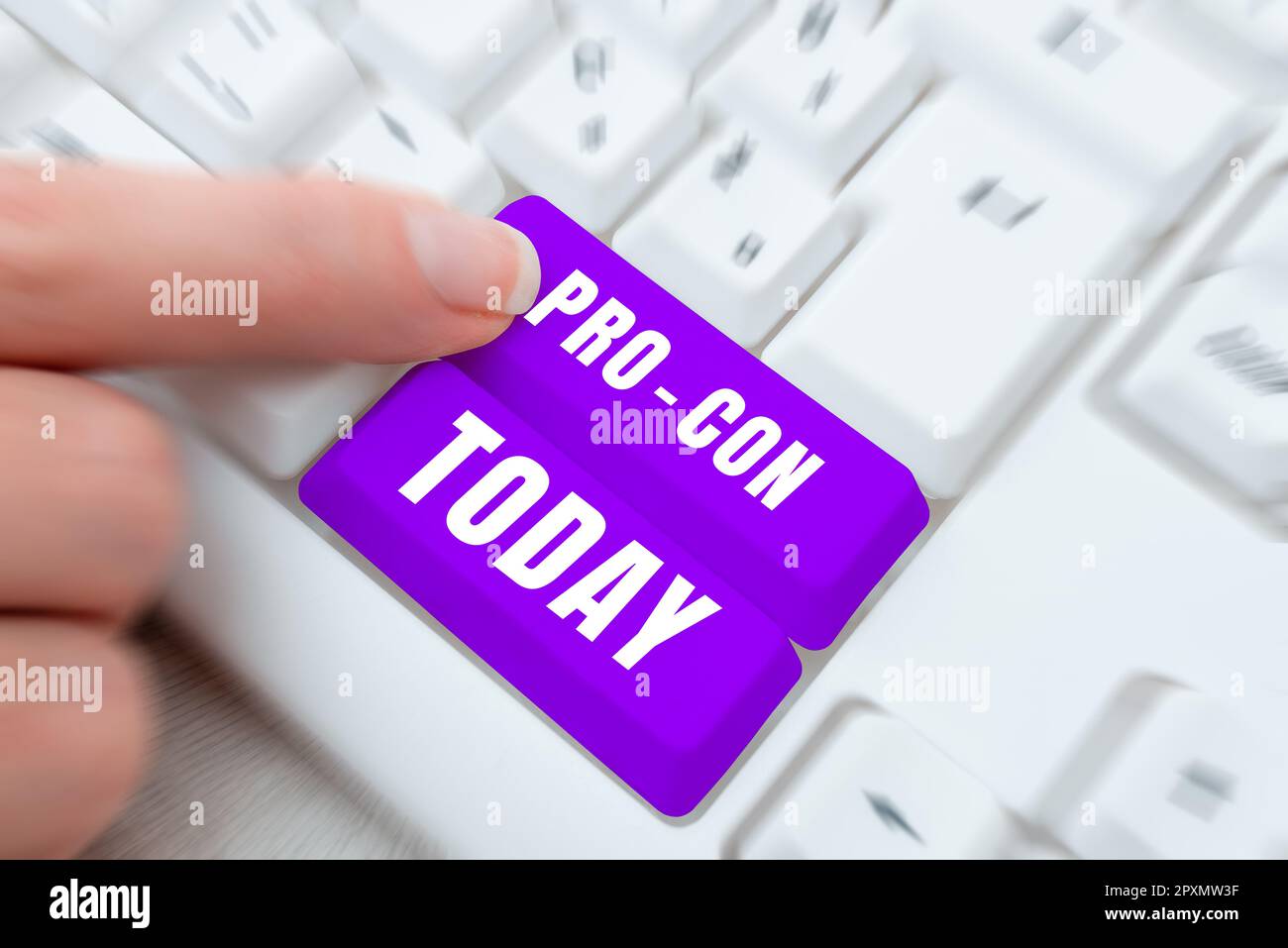 Text sign showing Pro Con, Word for everything its benefits and ...
