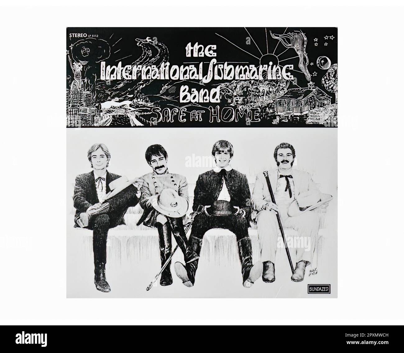 The International Submarine Band - Safe At Home - Vintage L.P Music ...